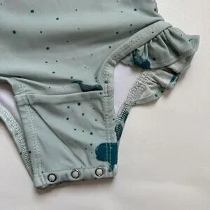 kate quinn | Swim | Nwt Kate Quinn Blue Beluga Whale Swimsuit Upf 5 36m ...